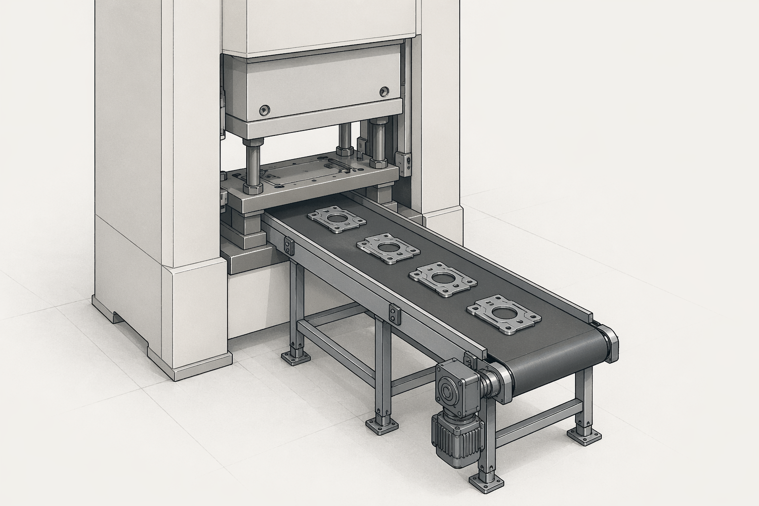 How to Remove Scrap from Under a Stamping Press — Storch Magnetics