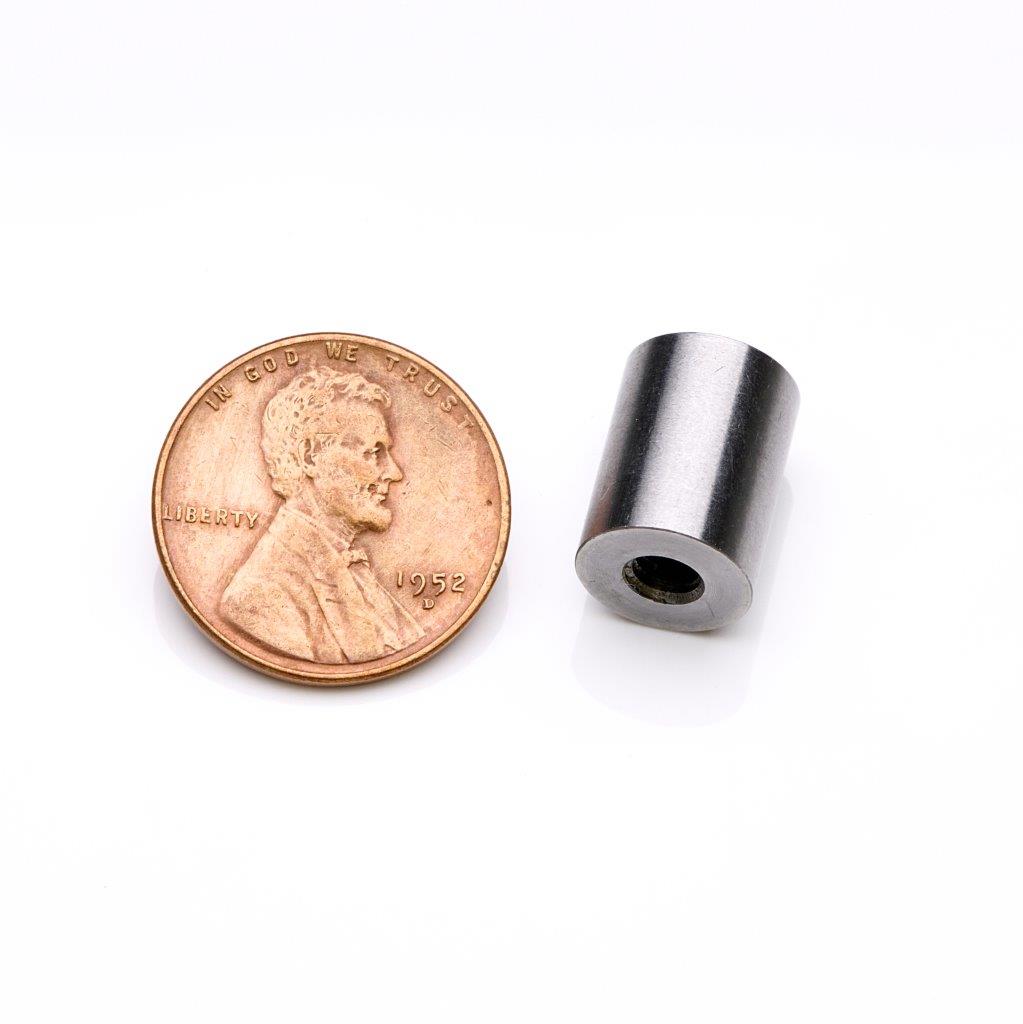Neodymium Round Magnet Assembly 0.375" Diameter x 0.5" H - Grade N35 ...