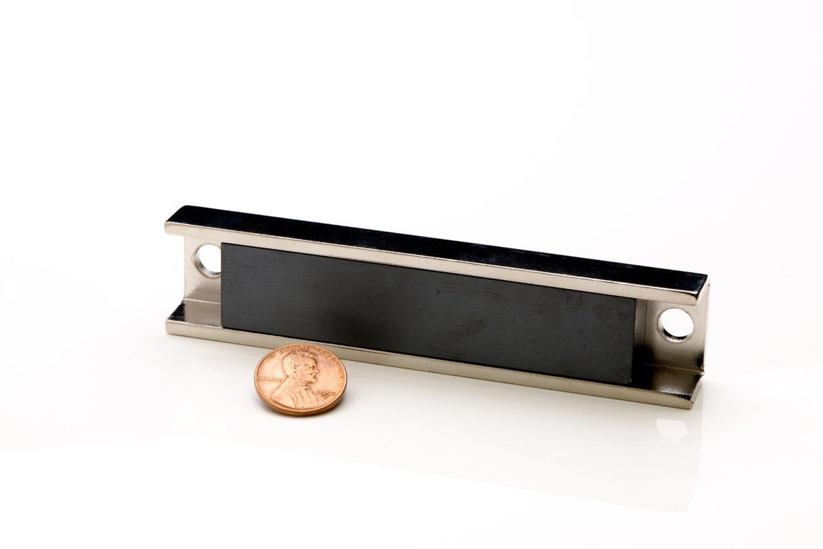 Ceramic Rectangular Magnet Assembly 0.56" H x 1.063" W x 4.5" L - Grad ...
