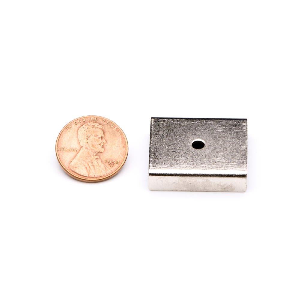 Ceramic Rectangular Magnet Assembly 0.25" H x 0.88" W x 1" L - Grade C ...